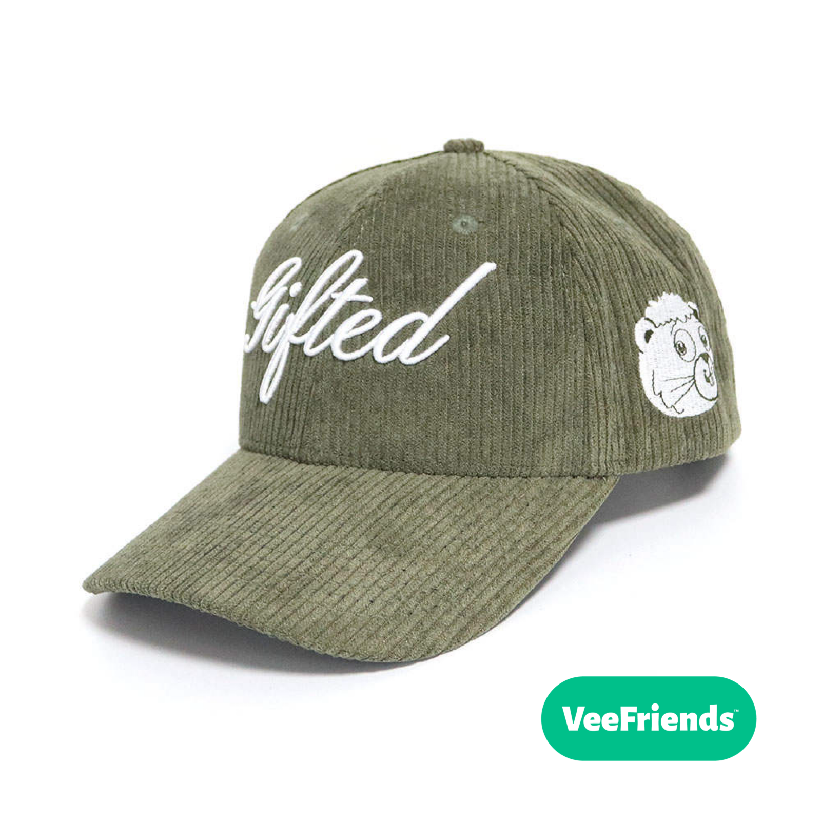 "Gifted" Gopher Cap In Olive – VeeFriends