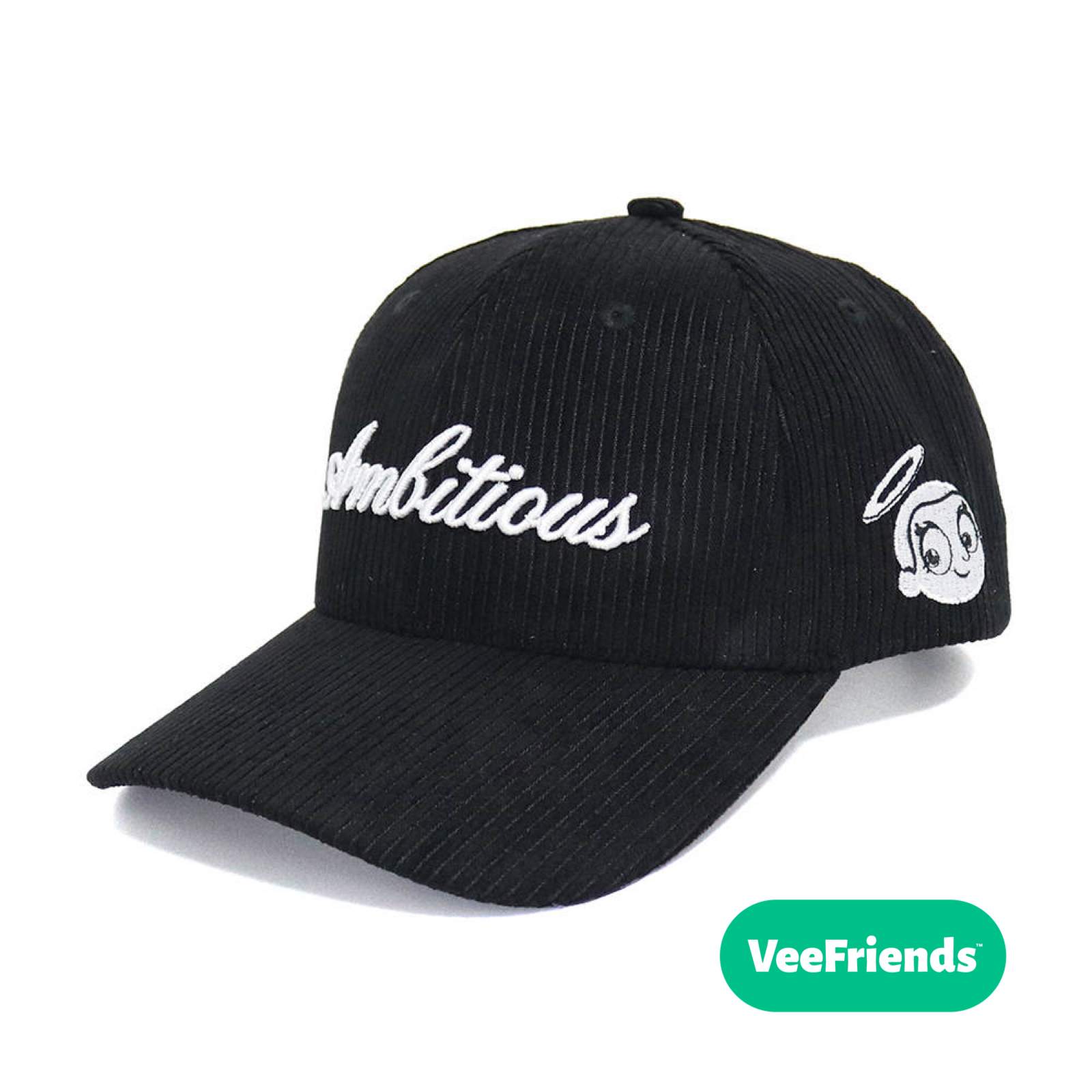 "Ambitious" Angel Cap in Coal - Sold Out – VeeFriends