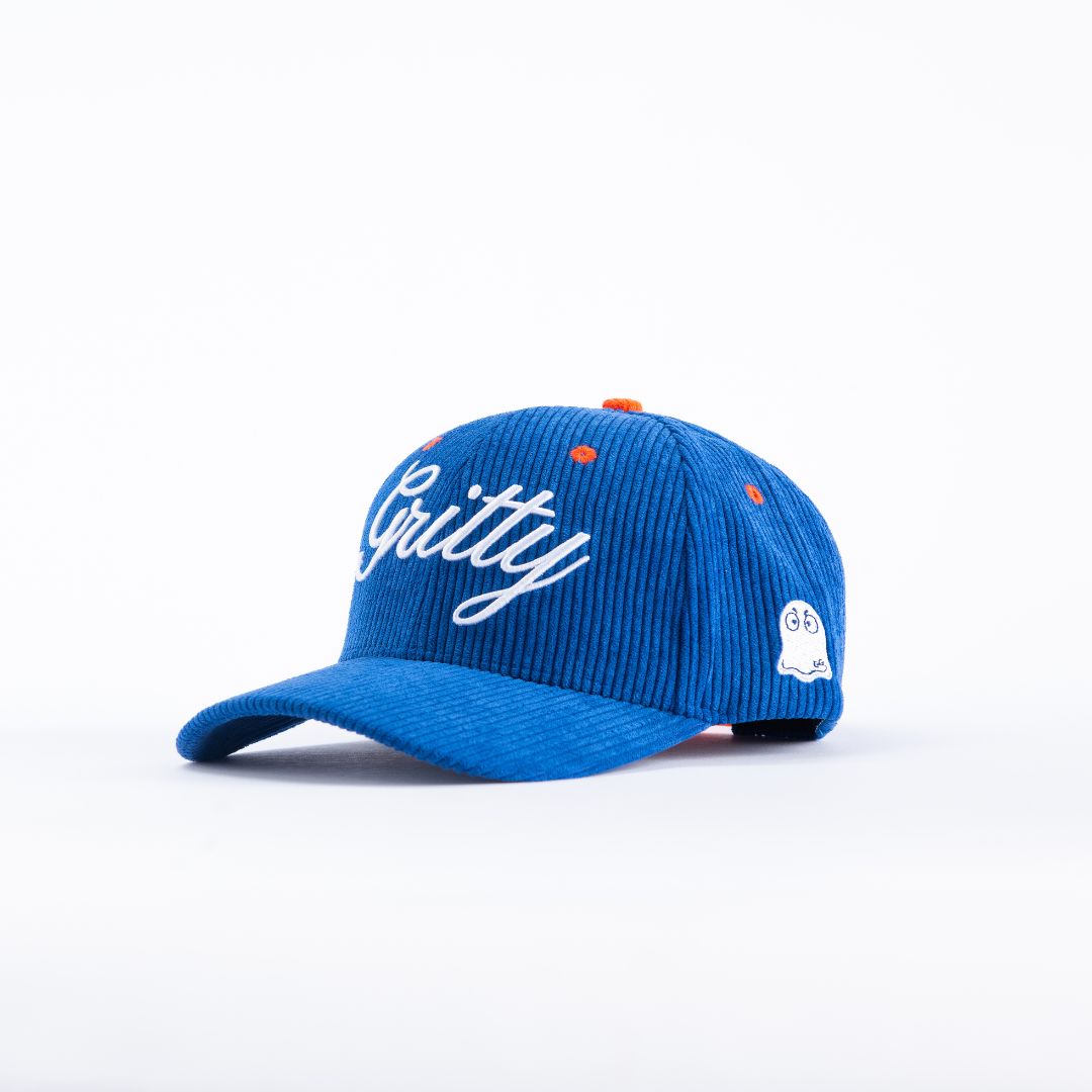 "Gritty" Ghost Cap in Sapphire Corduroy - SOLD OUT – VeeFriends