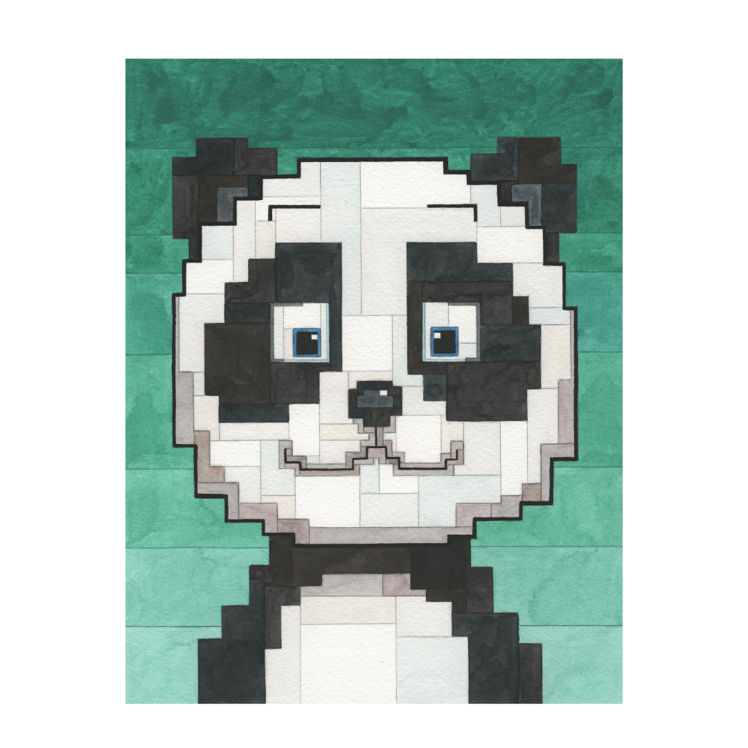 VeeFriends x Adam Lister Patient Panda Art Print - SOLD OUT