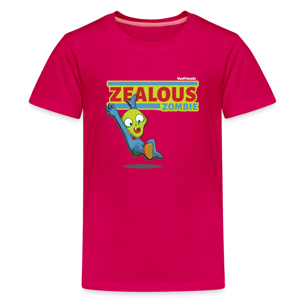 Zealous Zombie Character Comfort Kids Tee – VeeFriends